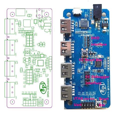 bpi open debugger board banana pi wiki