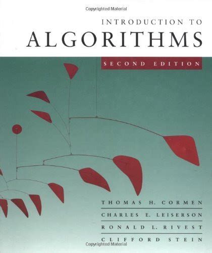 introduction to algorithms thomas h cormen isbn 9780262033848 0262033844