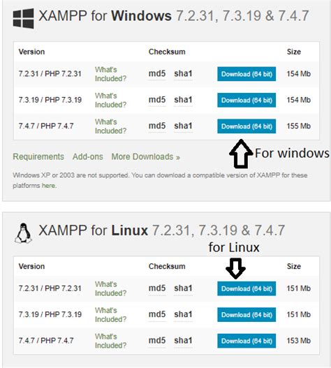 install php mysql apache in windows 10 install php mysql