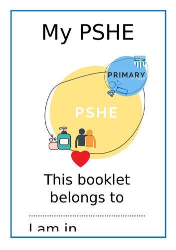 Pshe Booklet For Key Stage 1 With Send Adaptable Teaching Resources