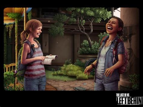 Ellie And Riley The Last Of Us Left Behind 2018 Illustrator