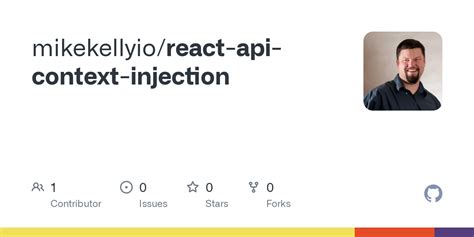 github mikekellyio react api context injection
