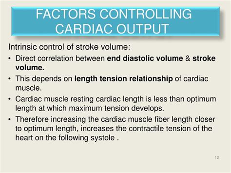 Ppt Cardiac Output And Venous Return Powerpoint Presentation Free