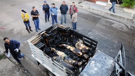 16 burned bodies found in sinaloa