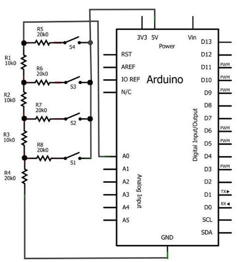 Tutorial Analog Input For Multiple Buttons Part Two Tutorial