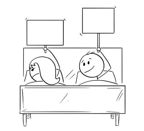 Woman In Empty Bedroom Illustrations Royalty Free Vector Graphics
