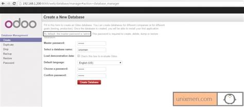how to install odoo in centos 7 unixmen