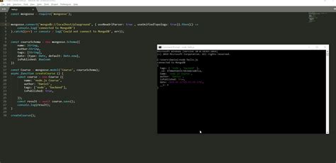 node js can t upload a document to my mongodb server