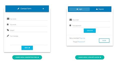 bootstrap modal popup on button click example