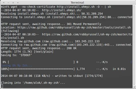 how to setup zsh with oh my zsh in linux mint [ quick guide ]