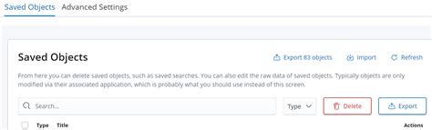 docker elasticsearch kibana starting with saved objects stack