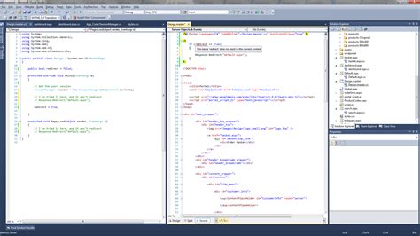 c accessing variable from code behind master page stack overflow
