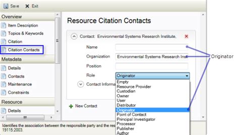 creating and managing fgdc metadata—arcmap documentation