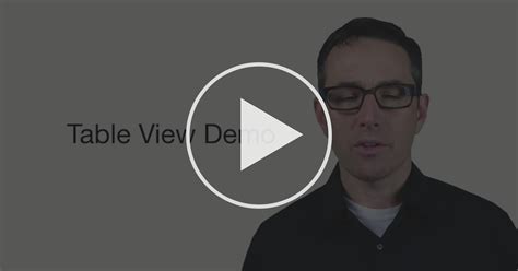uitableview part 1 table views core data and user interface