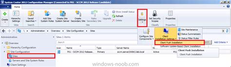 using sccm 2012 rc in a lab part 4 configuring client settings and