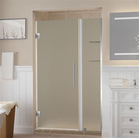 Aston Belmore Gs 72h Hinged Frameless Shower Door And Reviews Wayfair