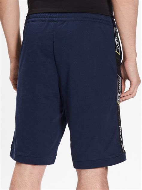 Ea7 Emporio Armani Sportshorts 3rps56 Pj05z 1554 Dunkelblau Regular Fit