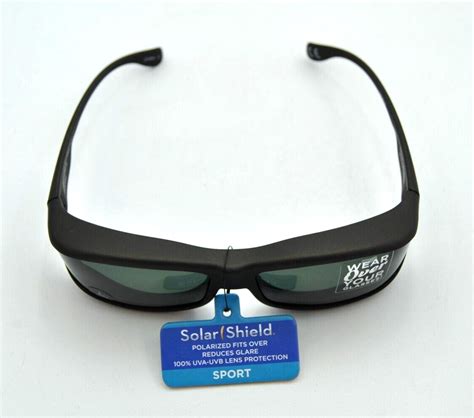 Solar Shield Fits Over Fo 036 Olv Gry Polarized Sport Sunglasses 100