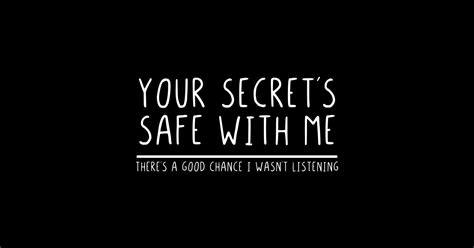 Your Secret´s Safe With Me Your Secrets Safe With Me Sticker
