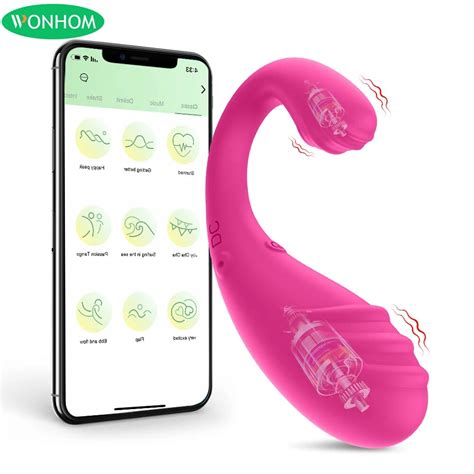 App Controlled Vaginal Double Vibrators G Spot Anal Vibrating Egg