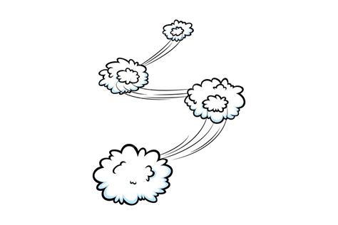 Efeito De Velocidade Em Quadrinhos Com Nuvens Nuvens Em Quadrinhos Com