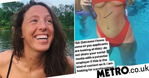 company rejected job applicant for posting bikini photo on instagram