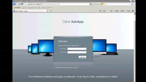 citrix branding your web interface site youtube