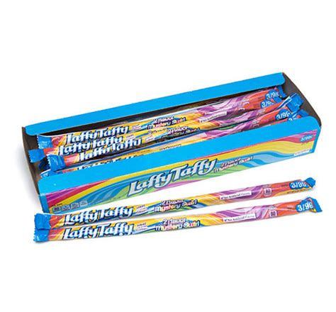 Wonka Laffy Taffy Rope Mystery Swirl Pre Priced X 24 Units