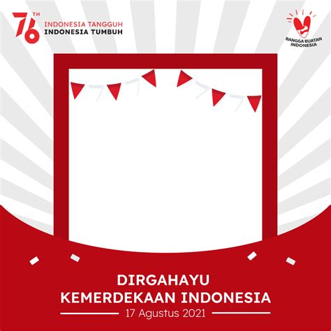 Twibbon Hut Ri Ke 76 Pasang Bingkai Twibbonize 17 Agustus 2021