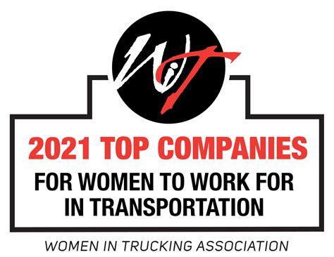 Women In Trucking Association Names 2021 Top Companies For Women To
