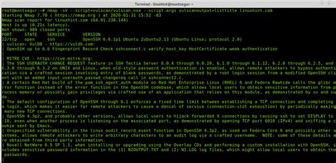 how to use nmap vulscan linux hint