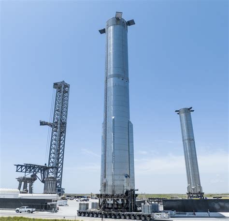 Spacex Installs Super Heavy Booster On Launch Mount Wordlesstech