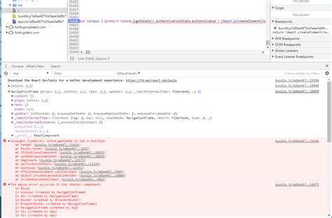 reactjs store getstate is not a function even though it s on the
