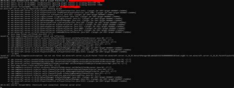 fatal error internal server error · issue 1074 · dmulloy2 protocollib