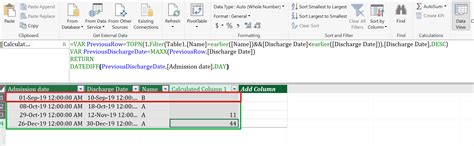 datediff power bi