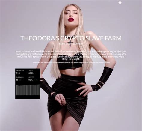 French Dominatrix Pimps Clients Out In Crypto Slave Farm