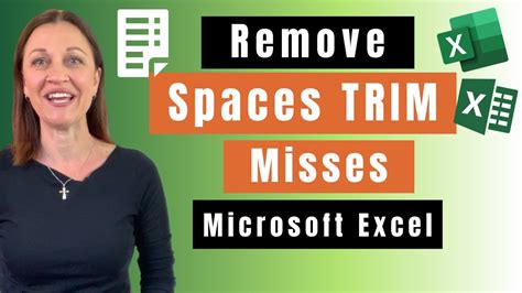 simple fix when trim function doesn t work no formula required youtube