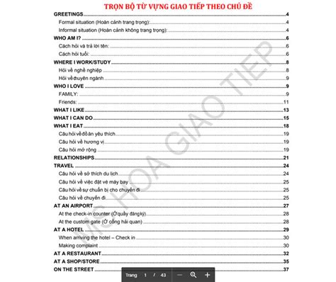 Tổng Hợp Từ Vựng Tiếng Anh Theo Chủ đề Thông Dụng Nhất Htnc
