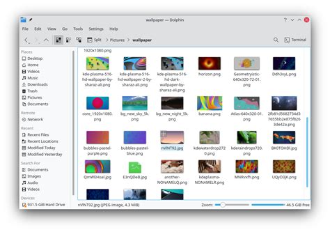 dolphin file manager