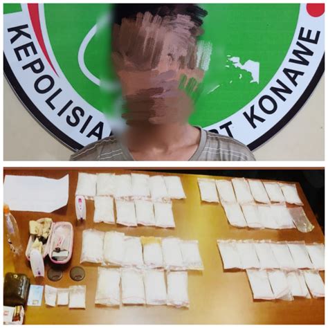 Tim Sat Resnarkoba Polres Konawe Berhasil Ungkap Dua Tkp Tindak Pidana