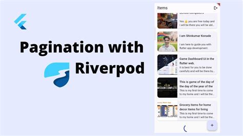 smooth pagination using riverpod state managment in flutter youtube