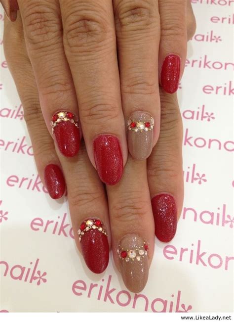 Red Diamond Nails