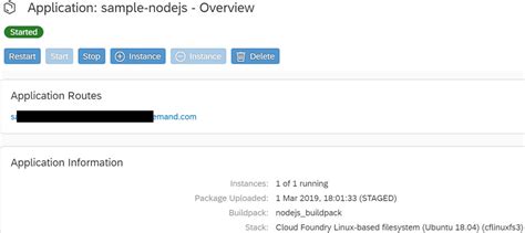 how to deploy node js application into sap cloud platform cf sap blogs