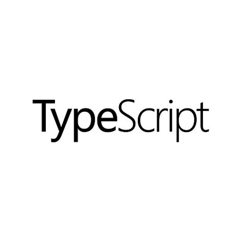 typescript logo vector