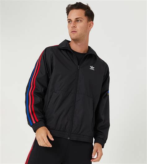 Buy Adidas 3d Trefoil 3 Stripes Track Jacket Black In Black 6thstreet