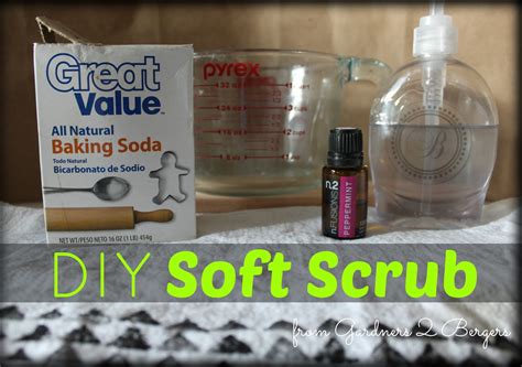 From Gardners 2 Bergers Diy Soft Scrub
