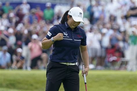 Ruoning Yin Wins Womens Pga Championship Becomes 2nd Woman From China