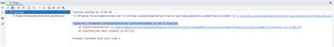 typescript running and debugging the protractor cucumber tests in