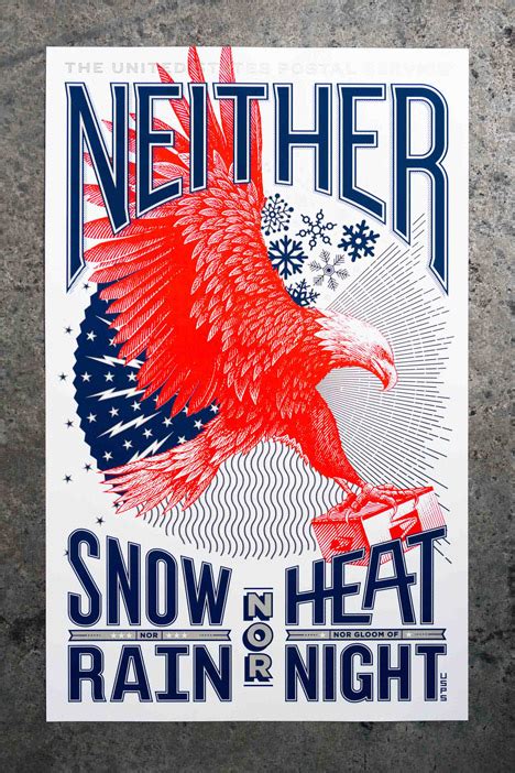 grandarmy rebrands us postal service with americana graphics