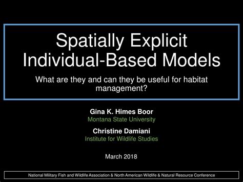 Ppt Spatially Explicit Individual Based Models Powerpoint